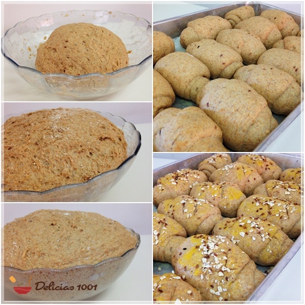 Pão integral caseiro - Delícias 1001Delícias 1001